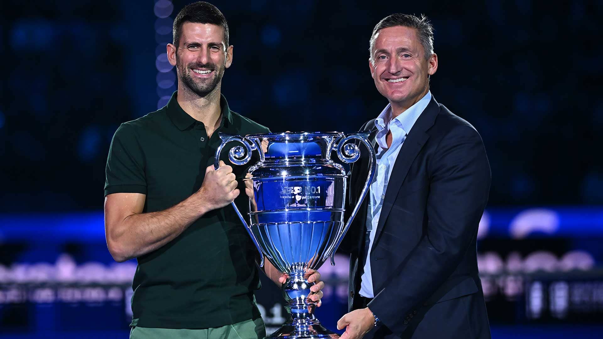 Novak Djokovic Year End No 1 2023 Ceremony | Nitto ATP Finals | Tennis Novak Djokovic Year End No 1 2023 Ceremony | Nitto ATP Finals | Tennis