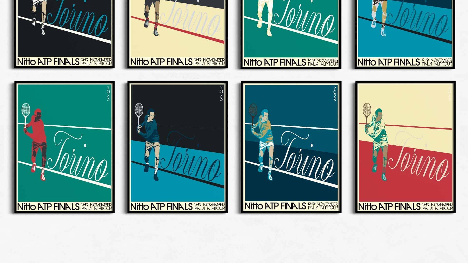 Posters Nitto ATP Finals 2023 Champion Creations | Nitto ATP Finals ...